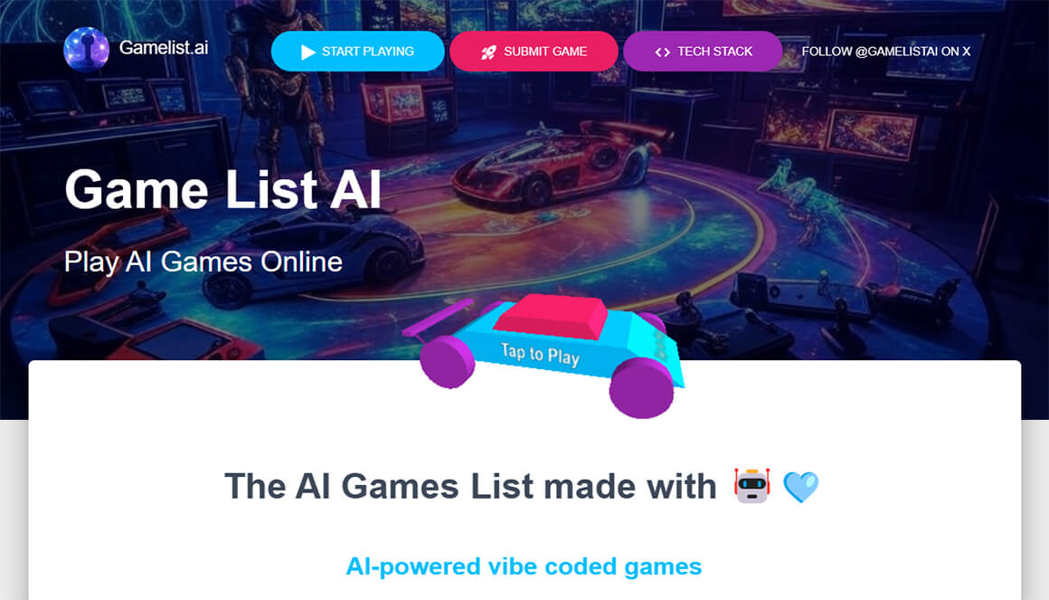 AI Games List